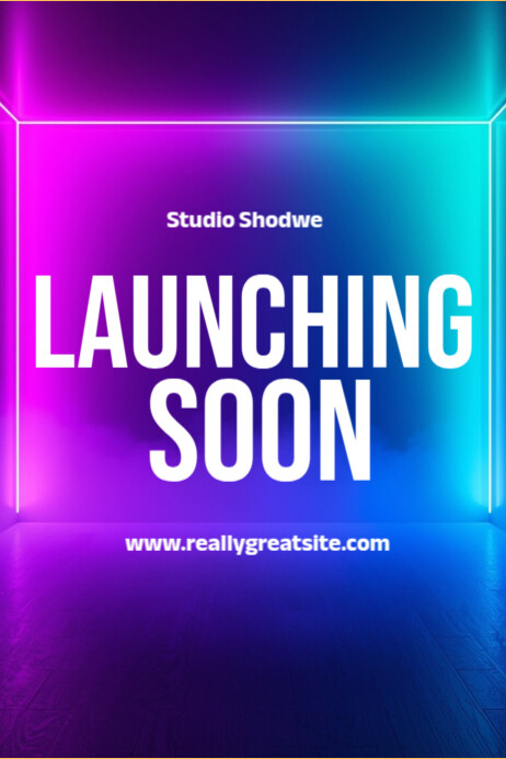 Launching Soon New Launch Poster Template | PosterMyWall