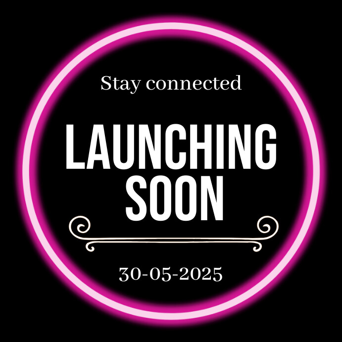 Launching soon templates | PosterMyWall
