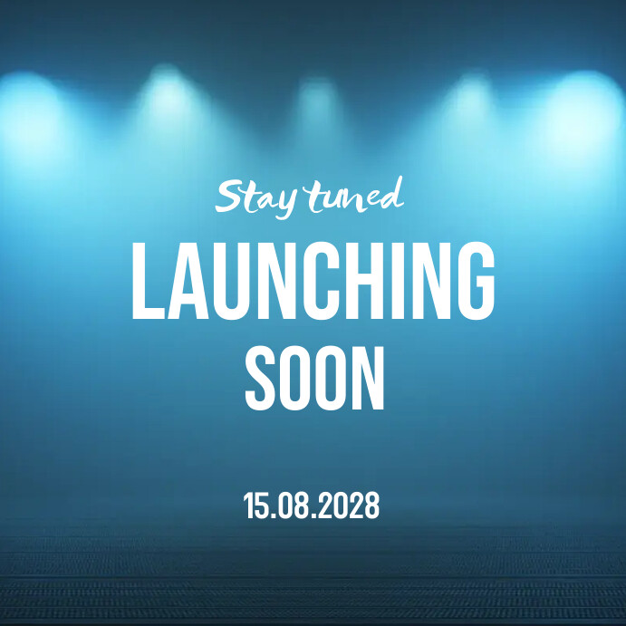 Launching soon templates | PosterMyWall