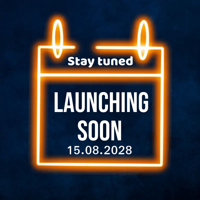 Launching soon templates | PosterMyWall