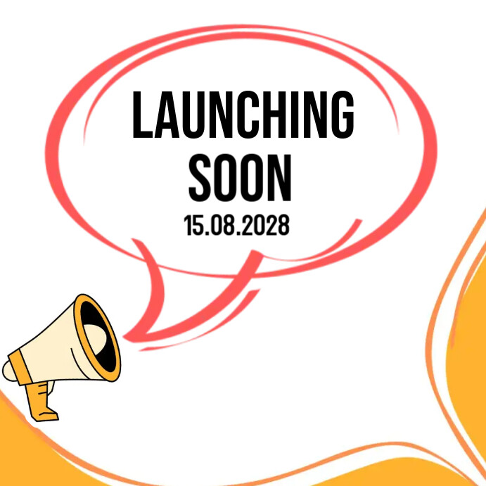 Launching soon. Otice Template | PosterMyWall