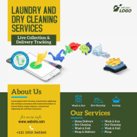 laundry and dry cleaning Template | PosterMyWall