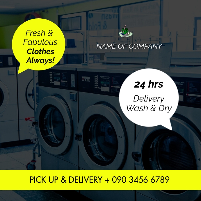 Copy of LAUNDRY FLYER | PosterMyWall