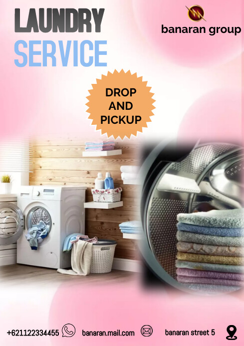 Laundry Service Template | PosterMyWall