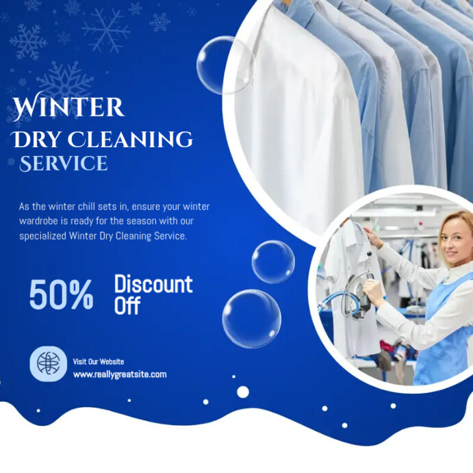 Laundry Service Flyer Template | PosterMyWall