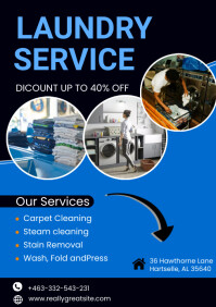 laundry services template | PosterMyWall