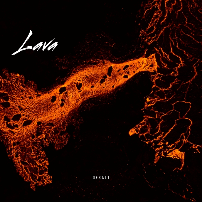 Lava Volcano Album CD Cover Art Template | PosterMyWall