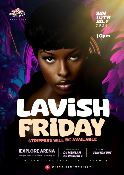 Lavish Party Poster Template | PosterMyWall