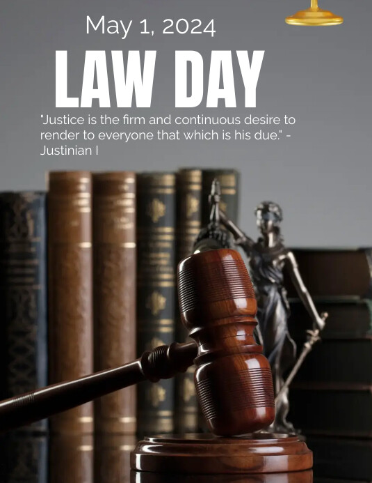 Law Day 2024 Template | PosterMyWall