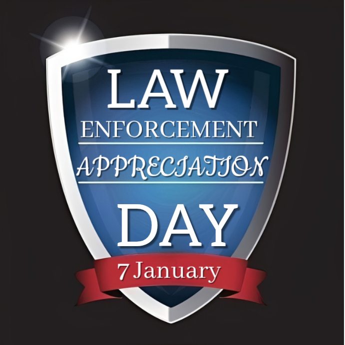 Law enforcement appreciation Day flyer Template | PosterMyWall