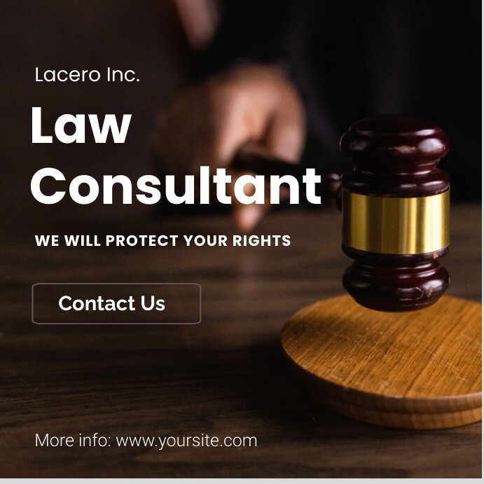 Law Firm Advertisement Template | PosterMyWall