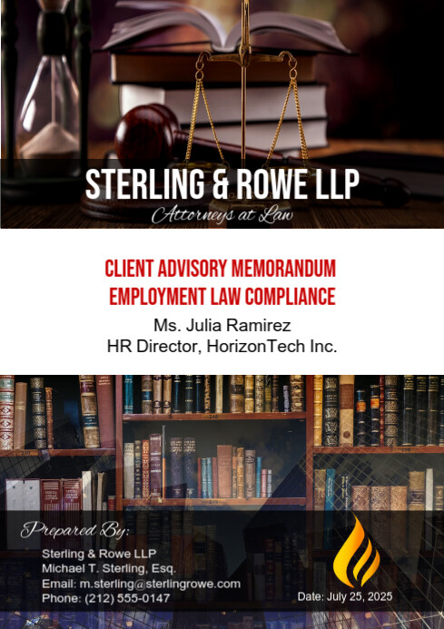 Law Firm Document Cover Page Design Template | PosterMyWall