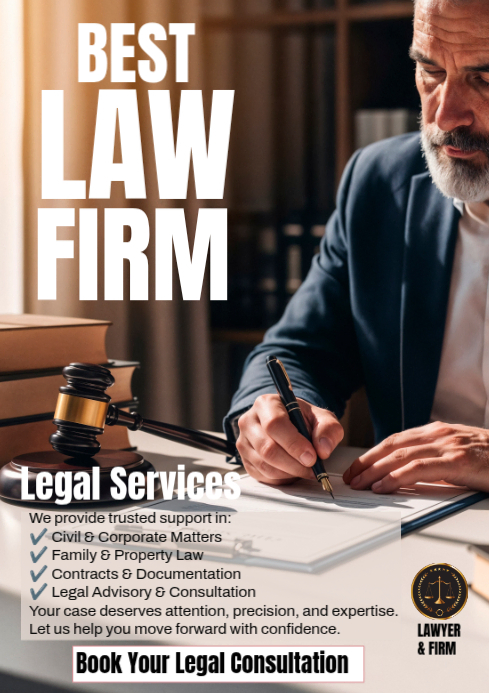 law firm legal services post design templates | PosterMyWall
