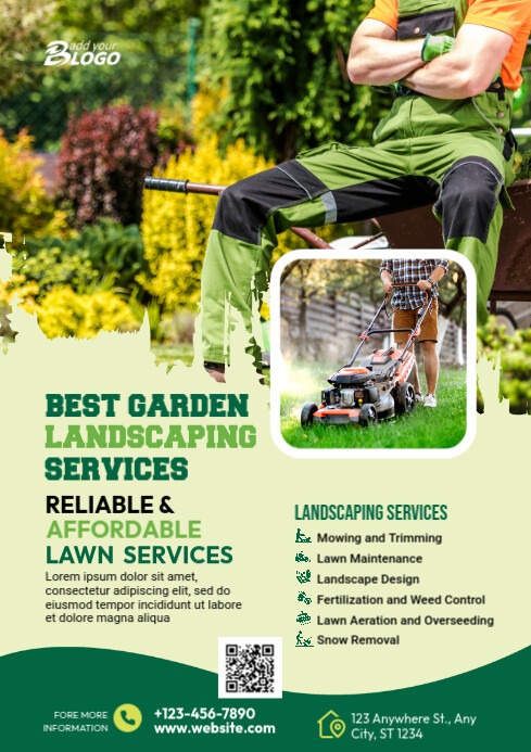 Copy of LAWN & GARDEN FLYER | PosterMyWall