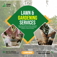 Gardening And Lawn Template | PosterMyWall