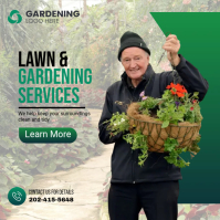 Lawn and Garden ADS Template | PosterMyWall