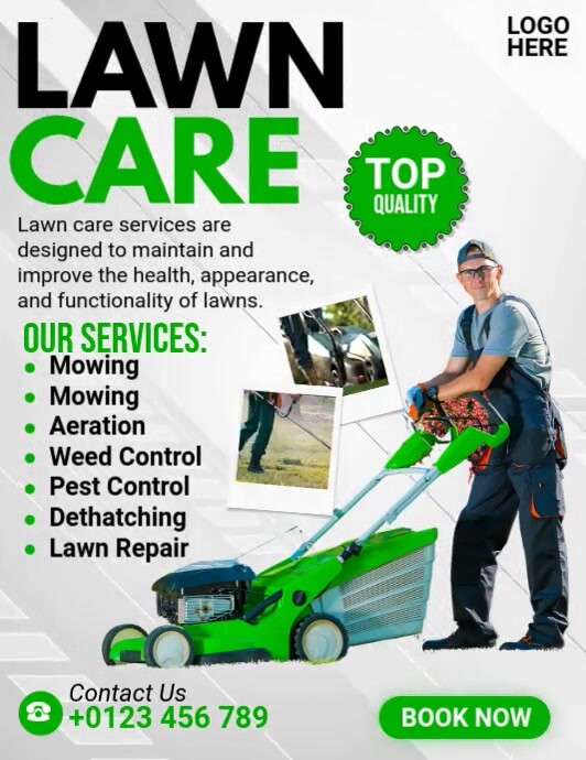 Lawn Care Ads Template | PosterMyWall