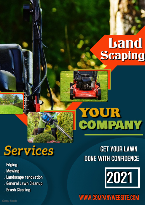 landscaping Template | PosterMyWall