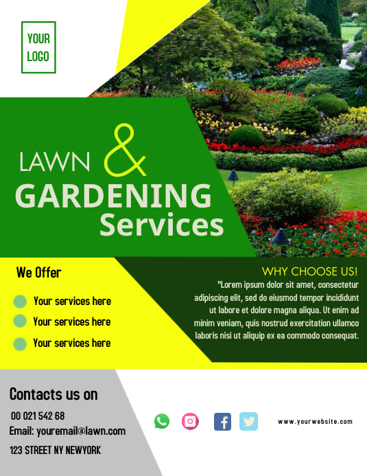 Lawn Care Template | PosterMyWall