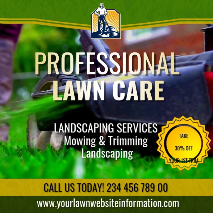 Posting Instagram Perawatan Taman Lansekap Iklan Templat | PosterMyWall