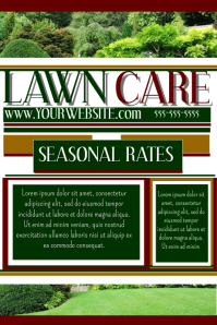 Lawn Care Poster Template | PosterMyWall