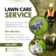 Lawn and Gardening Service Ad Template | PosterMyWall