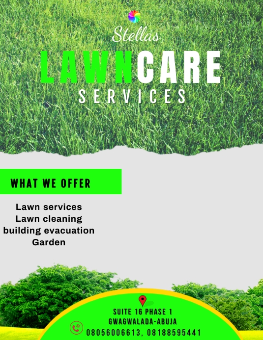 LAWN Template | PosterMyWall