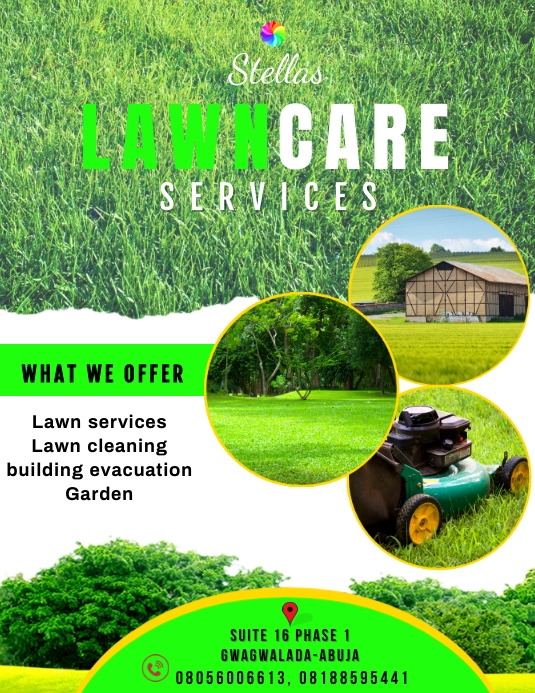 Copy of Lawn | PosterMyWall