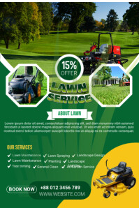 Lawn Service Poster Template | PosterMyWall
