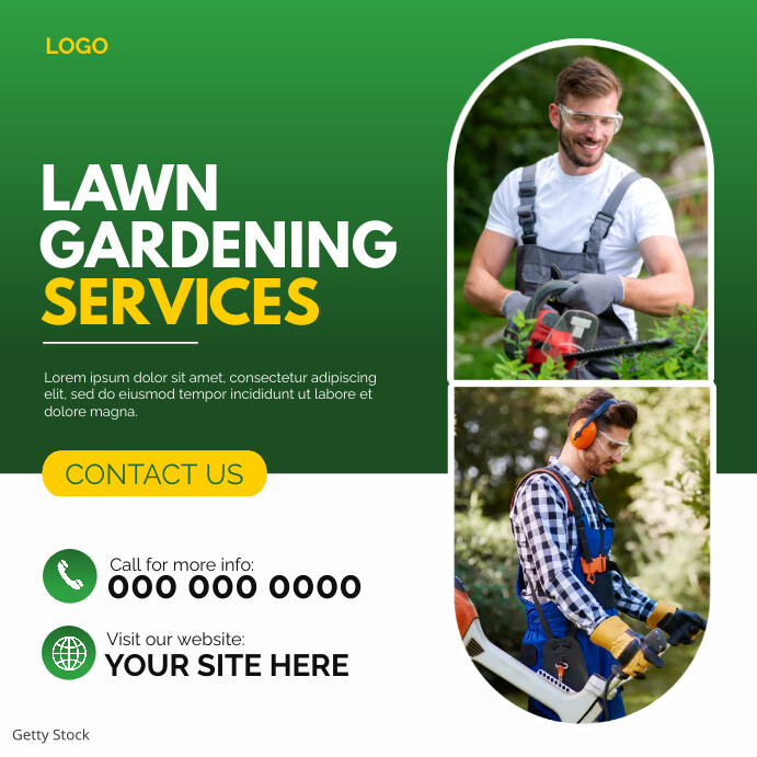 Plantilla de Lawn service poster | PosterMyWall