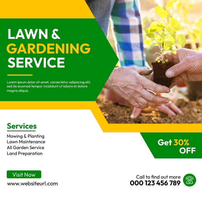 Copy of Lawn Services Ads | PosterMyWall