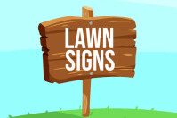 Lawn Sign Template | PosterMyWall