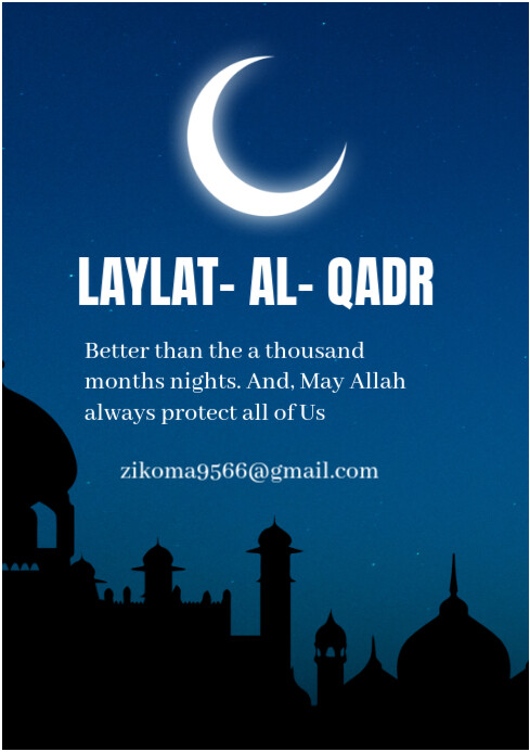 Laylat Al Qadr Template | PosterMyWall