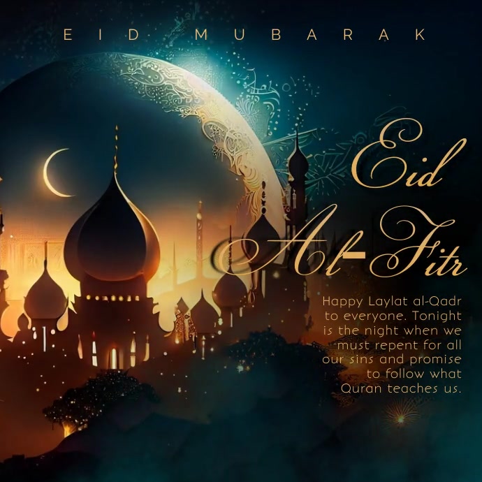 Laylat al-Qadr Template | PosterMyWall