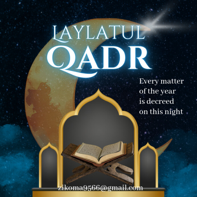 Laylat Al Qadr Template | PosterMyWall