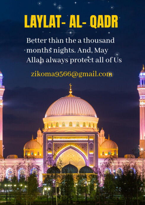 Laylat Al Qadr Template | PosterMyWall