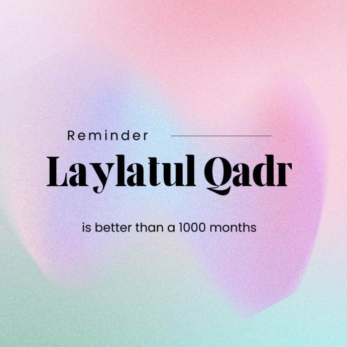 Laylatul qadr Template | PosterMyWall
