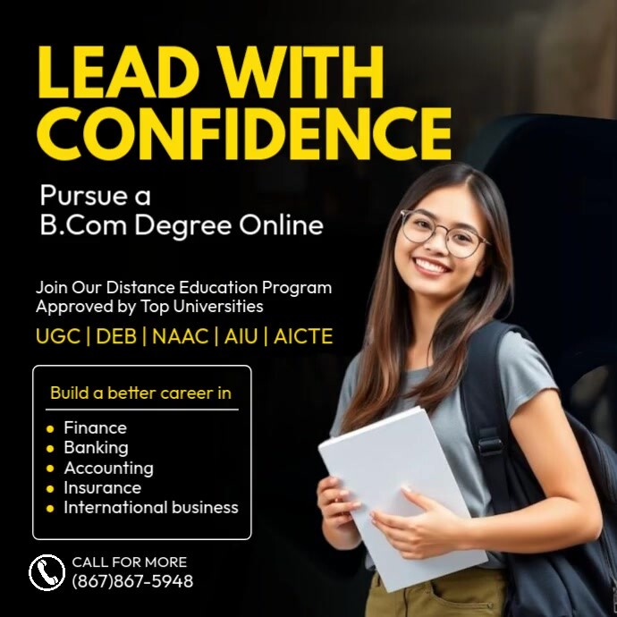 Copy of Lead With Confidence | PosterMyWall
