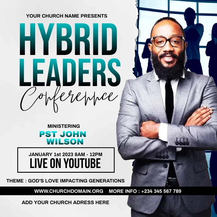 leaders conference Template | PosterMyWall