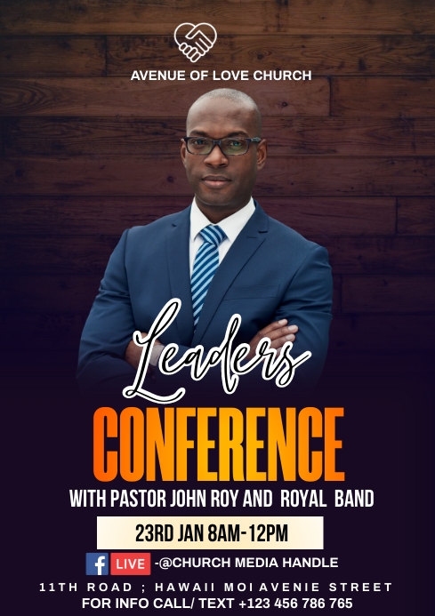 leaders conference Template | PosterMyWall