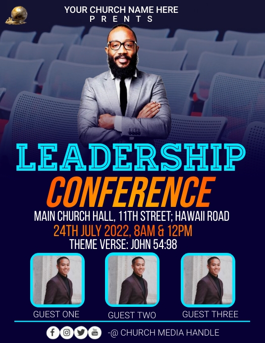 leaders conference Template | PosterMyWall