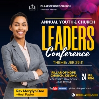 Leaders conference Template | PosterMyWall