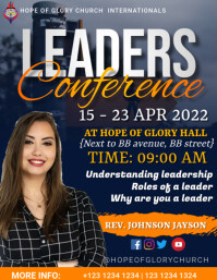 leaders conference Template | PosterMyWall