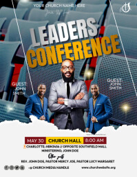 Leaders conference Template | PosterMyWall