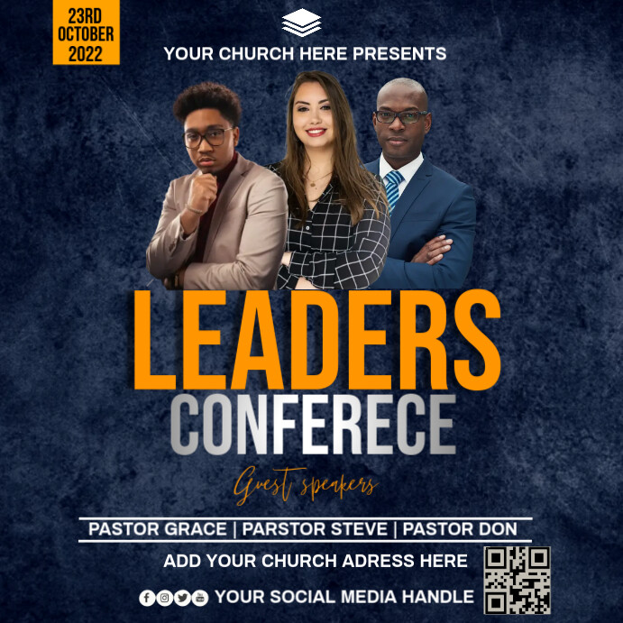 leaders conference Template | PosterMyWall
