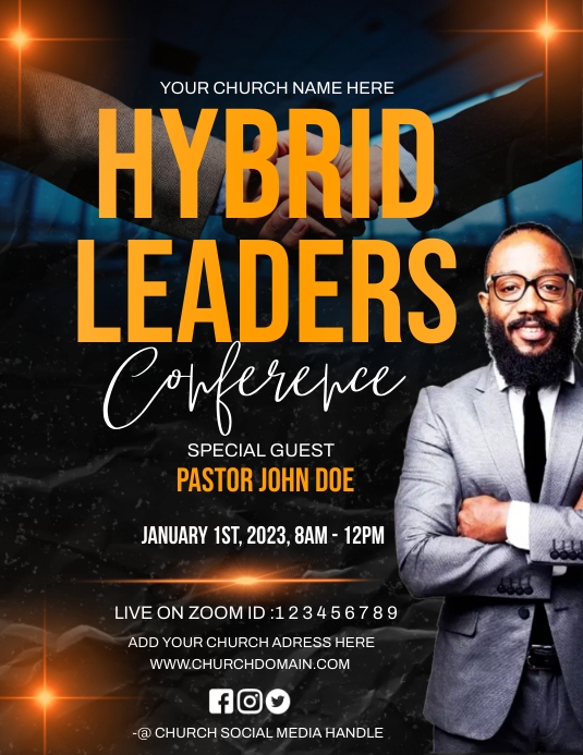 leaders conference Template | PosterMyWall