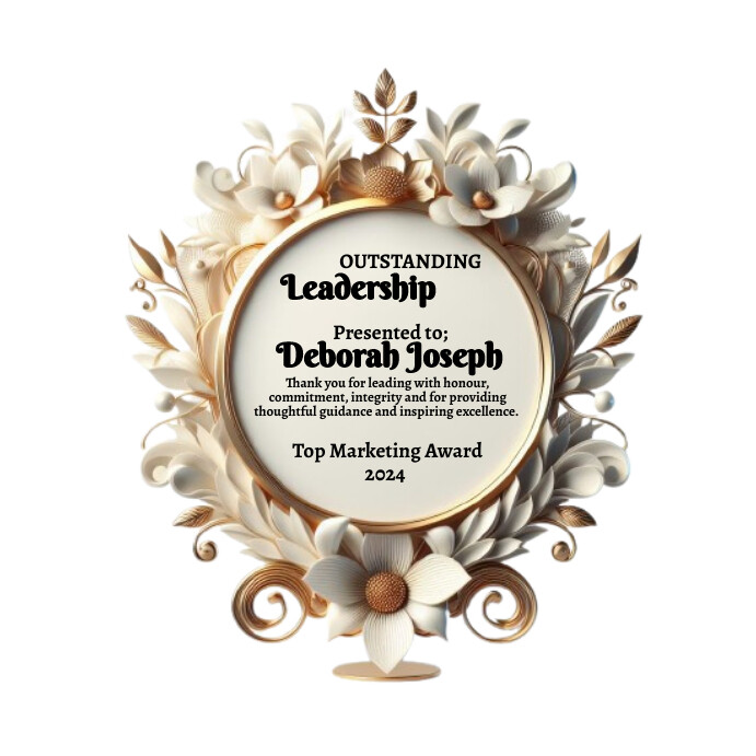 Plantilla de Leadership Award Design template | PosterMyWall