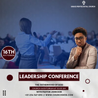 leadership conference Template | PosterMyWall