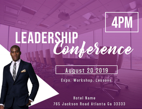 leadership conference flyer Template | PosterMyWall
