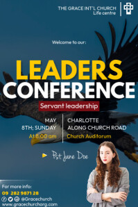 Leadership Conference Template | PosterMyWall